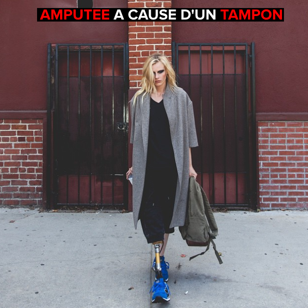 Amputée à cause d'un tampon : L'histoire de Lauren Wasser – BLINX CH
